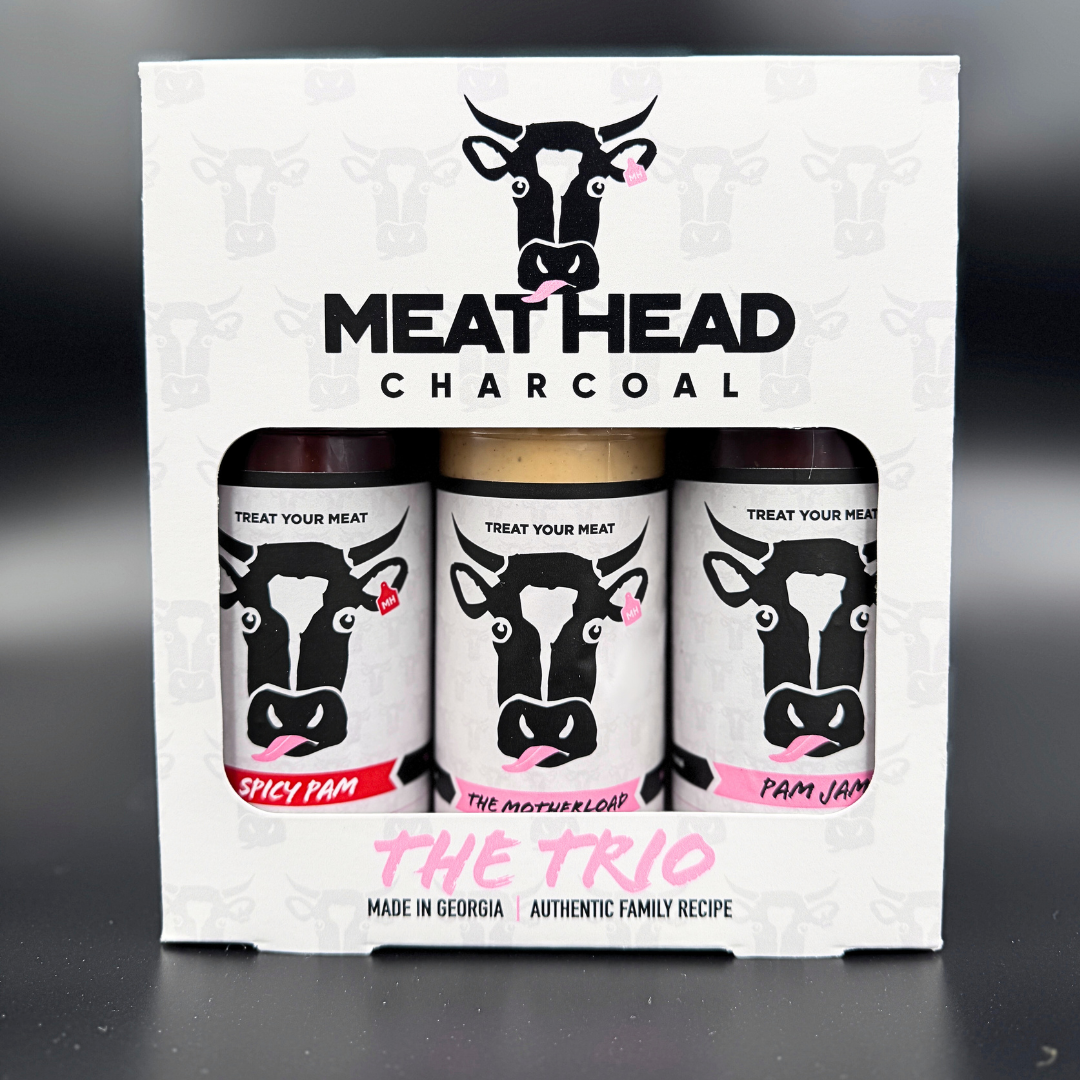 "The Trio" Box- Meat Head Signature Sauce Trio – meatheadcharcoal.com