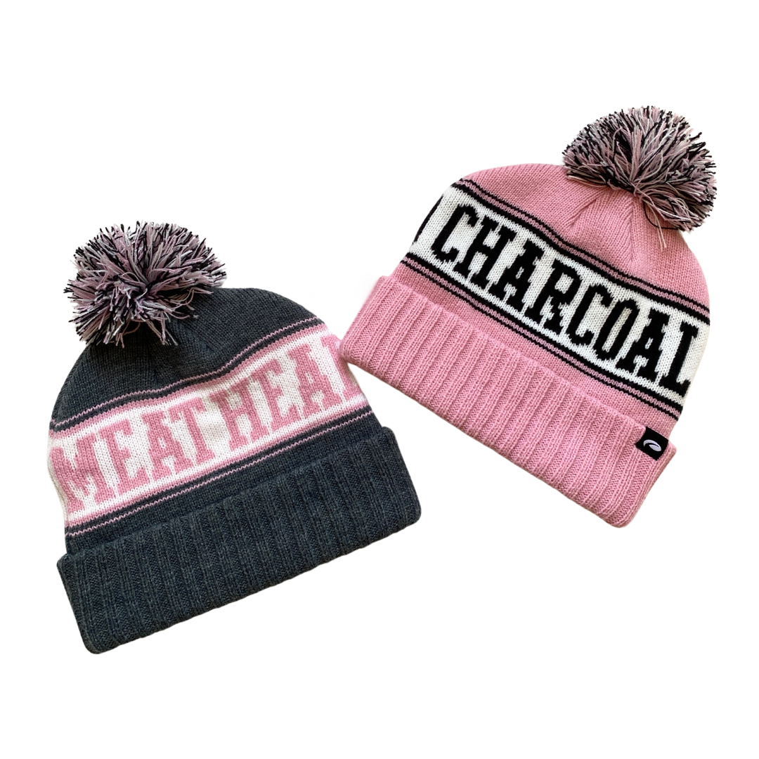 Meat Head Knit Beanie, Vintage- Style – meatheadcharcoal.com